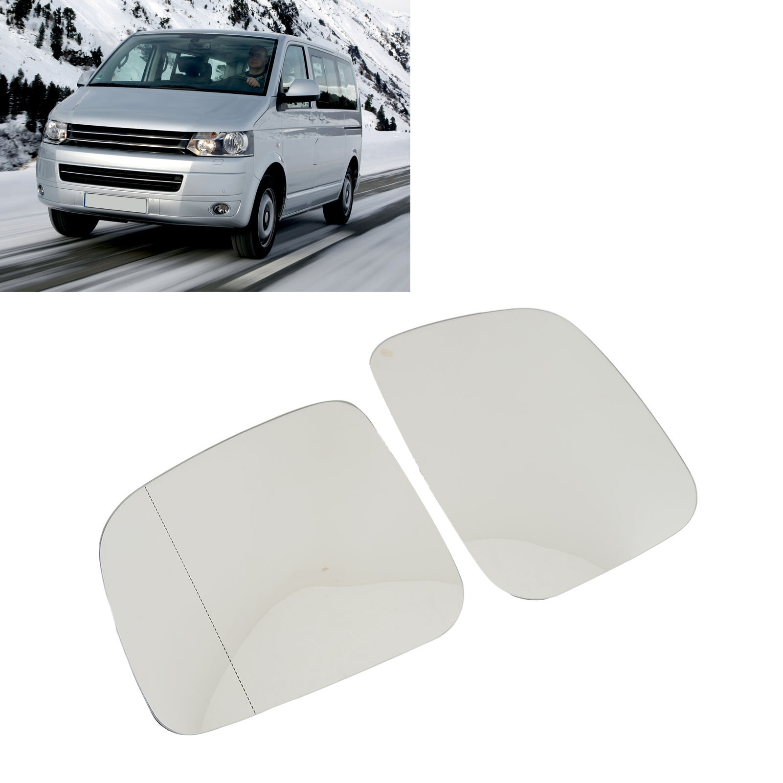 Обогреваемое Зеркало: Для Multivan T5 2003-2009 С Четким Обзором - Стекло Без Тумана Для Transporter T5 С Защитой От Льда