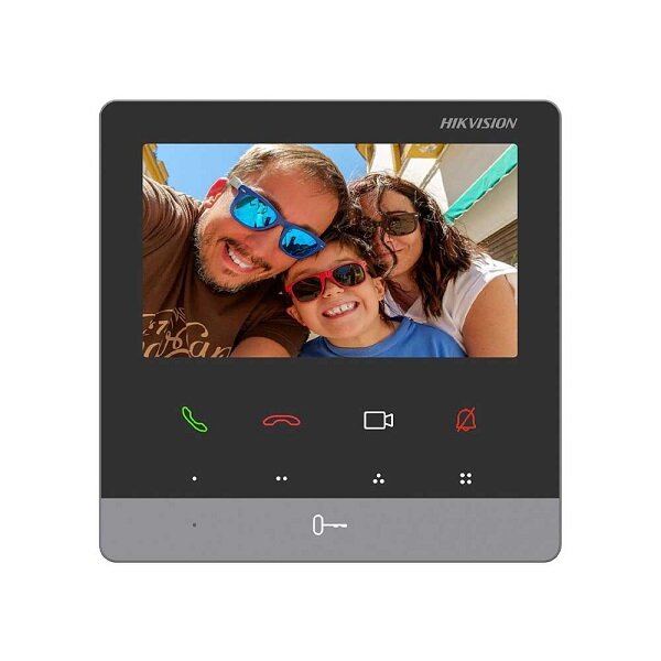 Видеодомофон HIKVISION DS-KH6100-E1, 4.3", 480x272, TFT, черный
