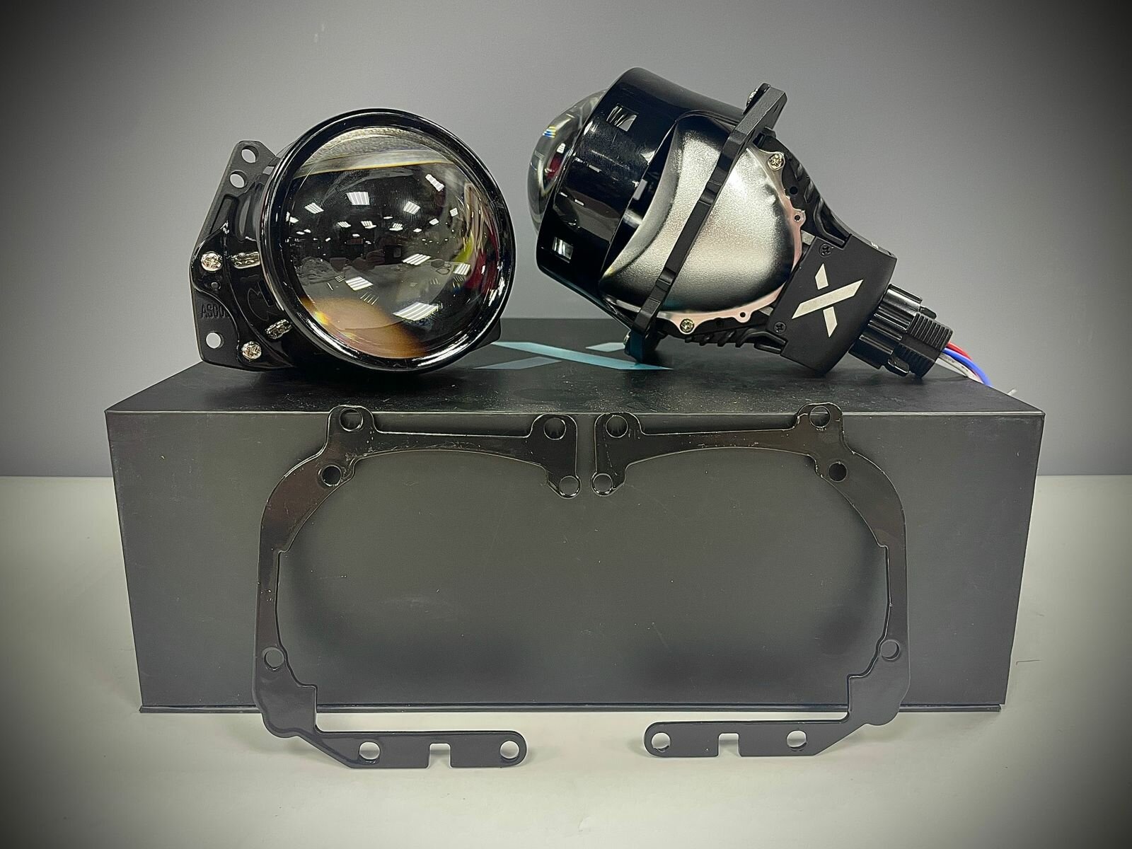 Би лед линзы для Mazda 3 BL 2008-2010 / BI-LED Dixel YH3 5000K Холодный