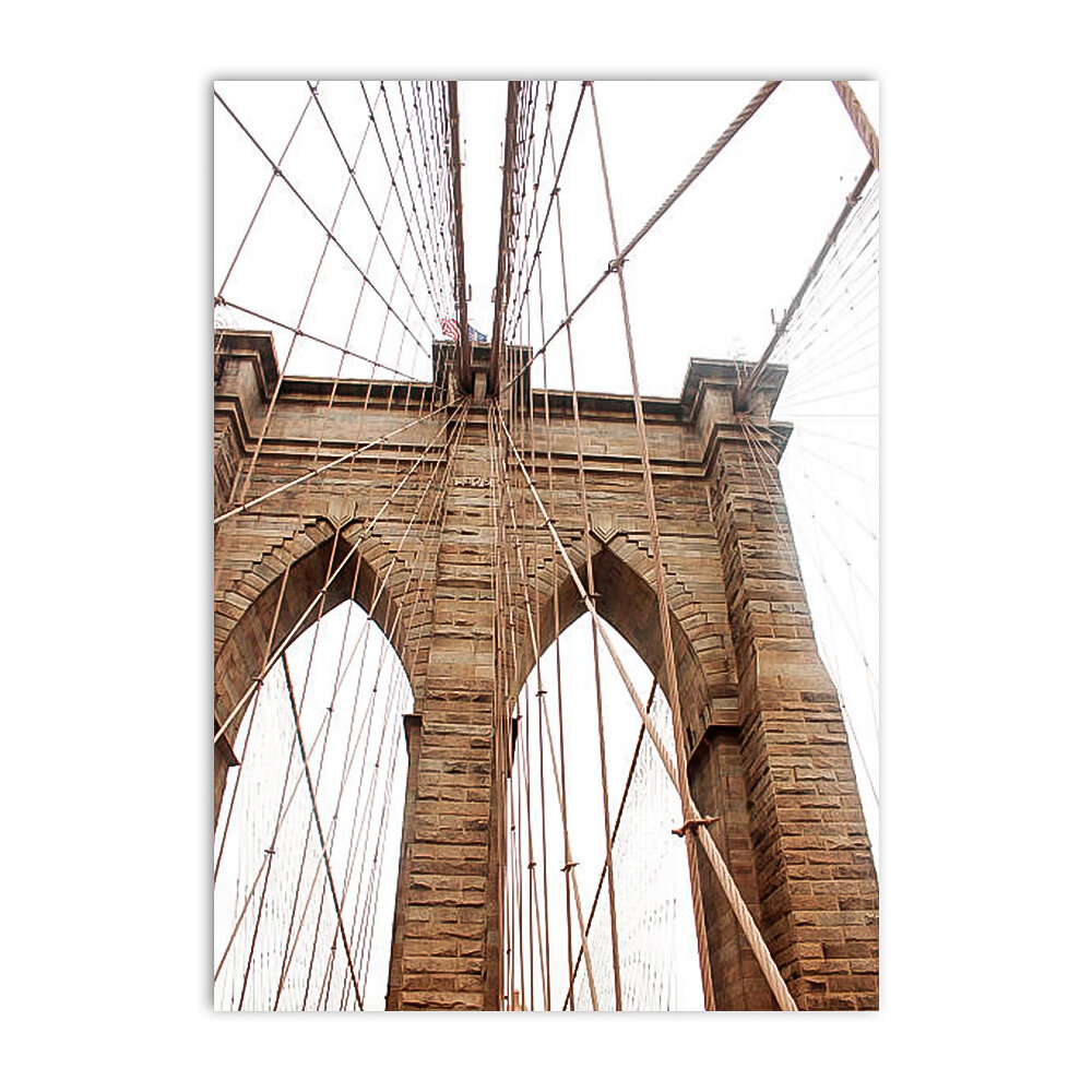 Картина на холсте Бруклинский мост №3, 50х70 см