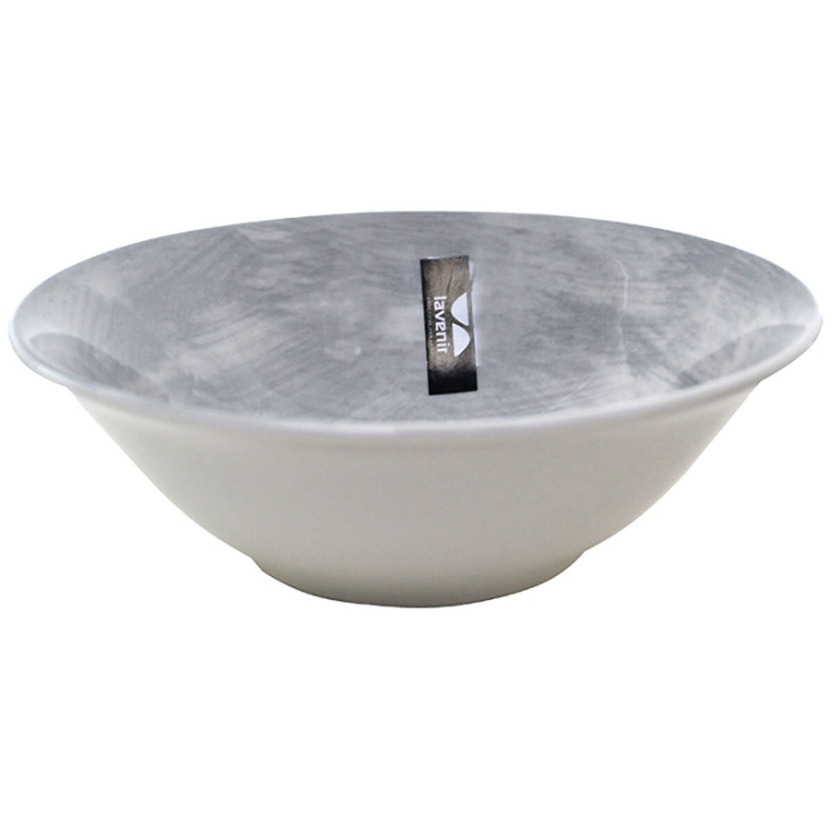 Салатник LaveniR "Лофт", круглый, фарфор, 590 мл, 18 см