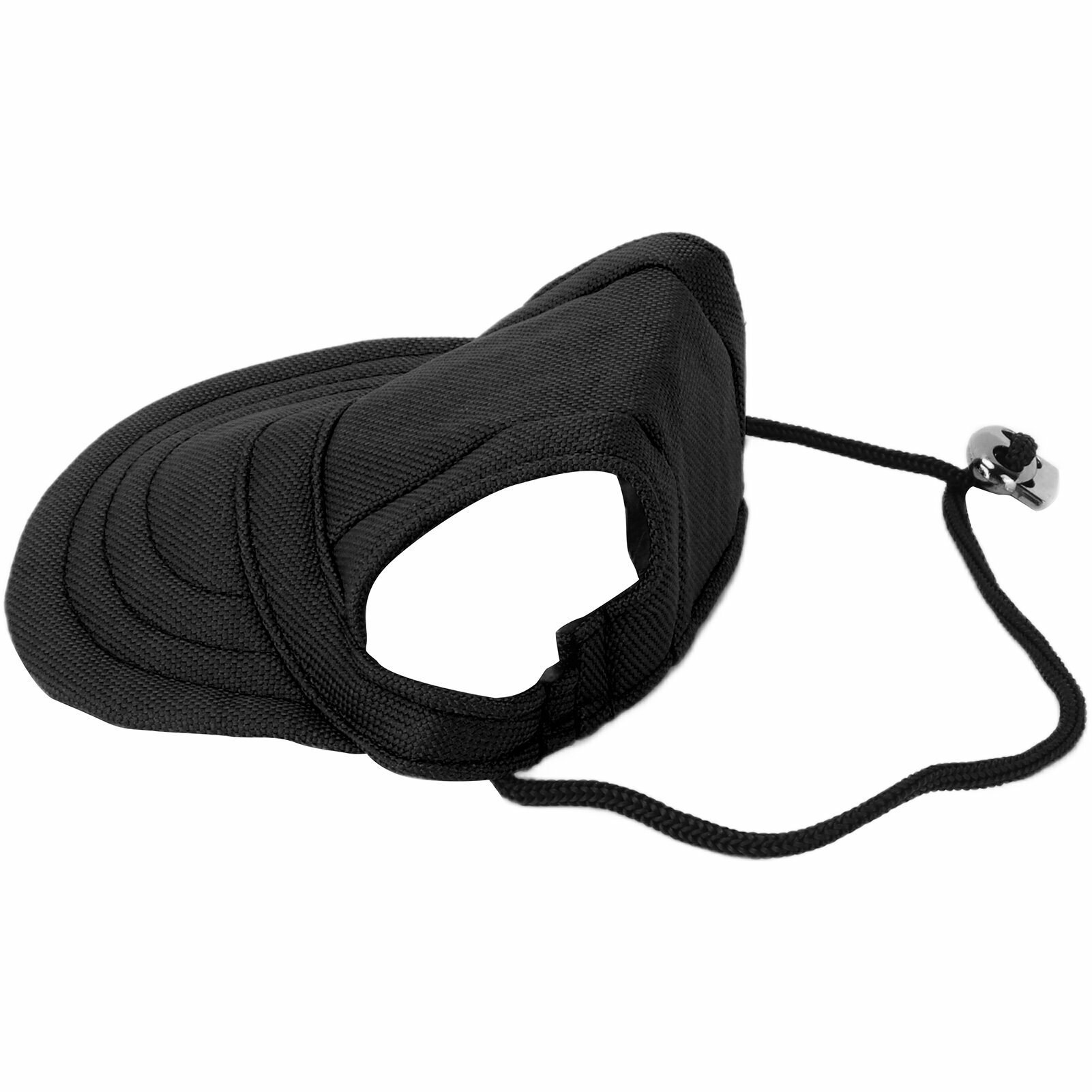 Бейсбольная кепка для собак, защита от солнца, удобная регулируемая спортивная шапка для домашних животных с отверстиями для ушей для маленьких собак, черный S