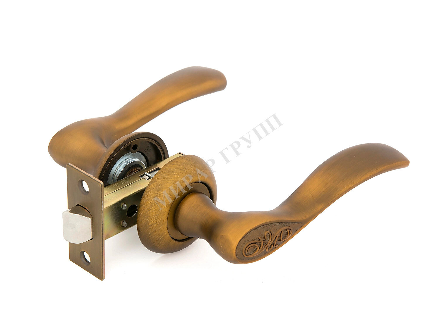 Комплект для двери Фабрика замков FZ SET 12L 100 coffee