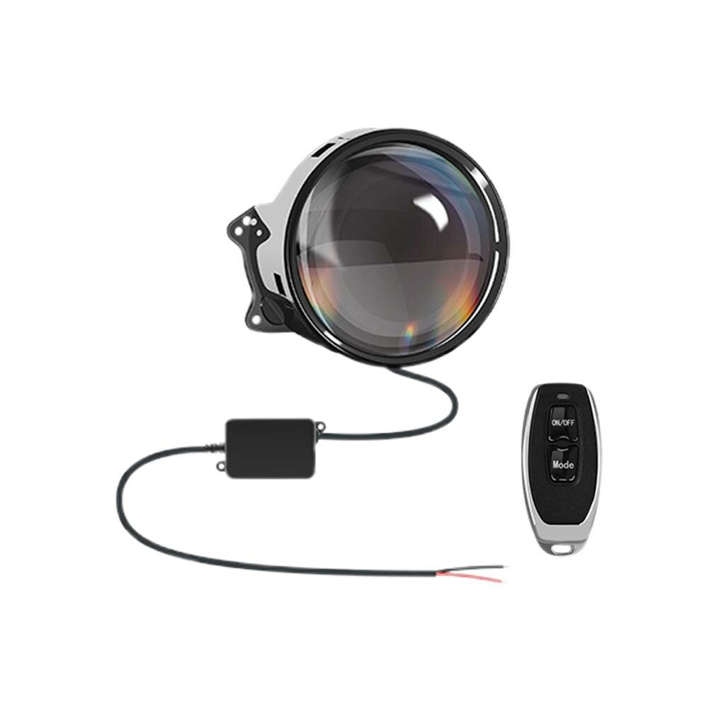 Глаза в фары автомобиля, дьявольские глаза на авто, линзы 12в,