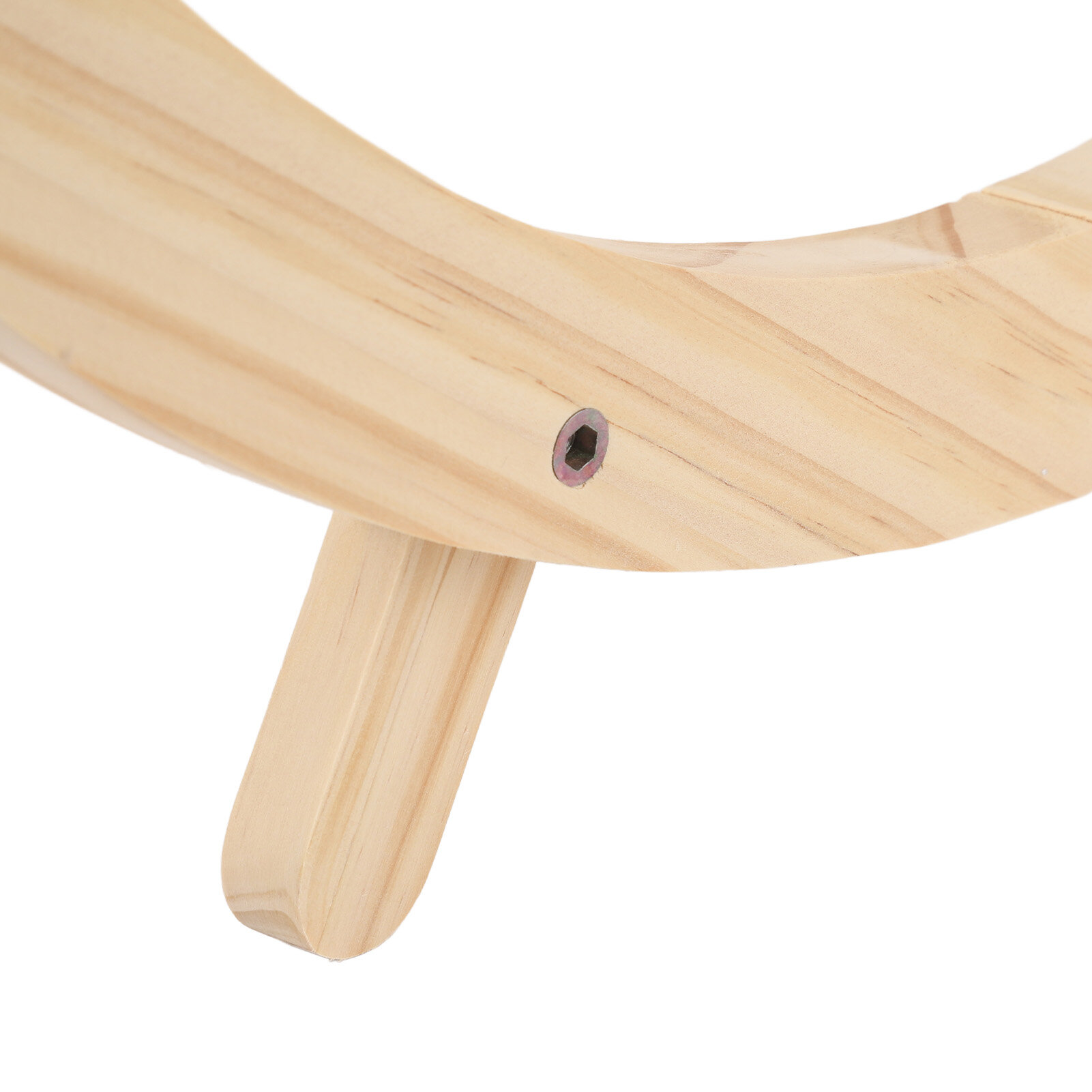 Деревянный гамак для кошек, складной, противоскользящий, легко собирается, приподнятый, мебель для домашних кошек, стиль холста