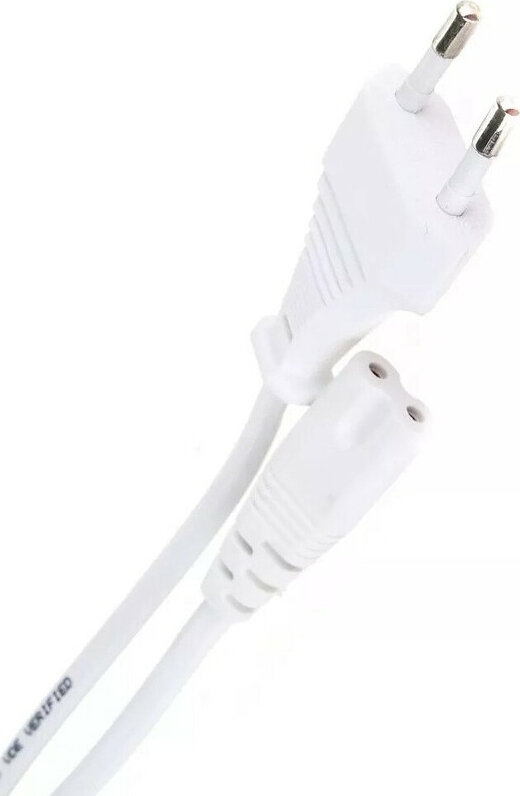 Кабель питания TELECOM TP228-1.8-W 1.8m для аудио и видео техники. Материал ПВХ, 1 шт