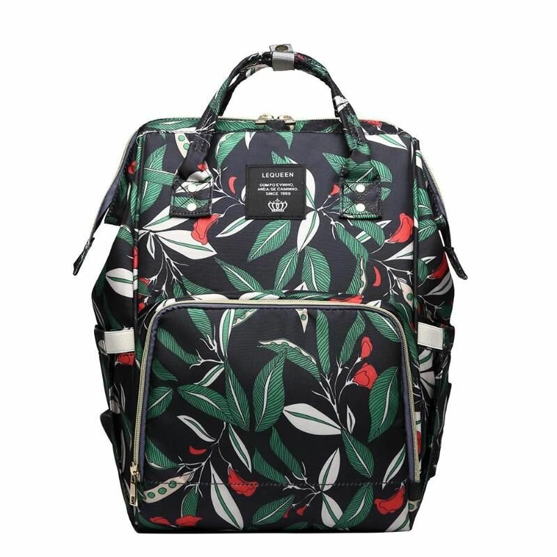 Сумка для мам lequeen рюкзак подгузников, мамы, большая