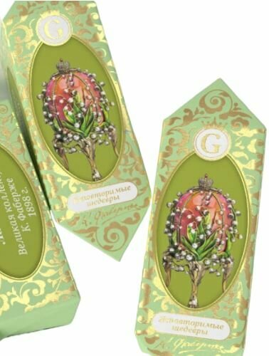 Конфеты ручной работы Трюфели с фисташкой в подарочной упаковке Гранд шоколад 135 гр