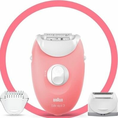 BRAUN Silk-pil 3 3277 Smartlight - Компактное устройство для удаления волос 0