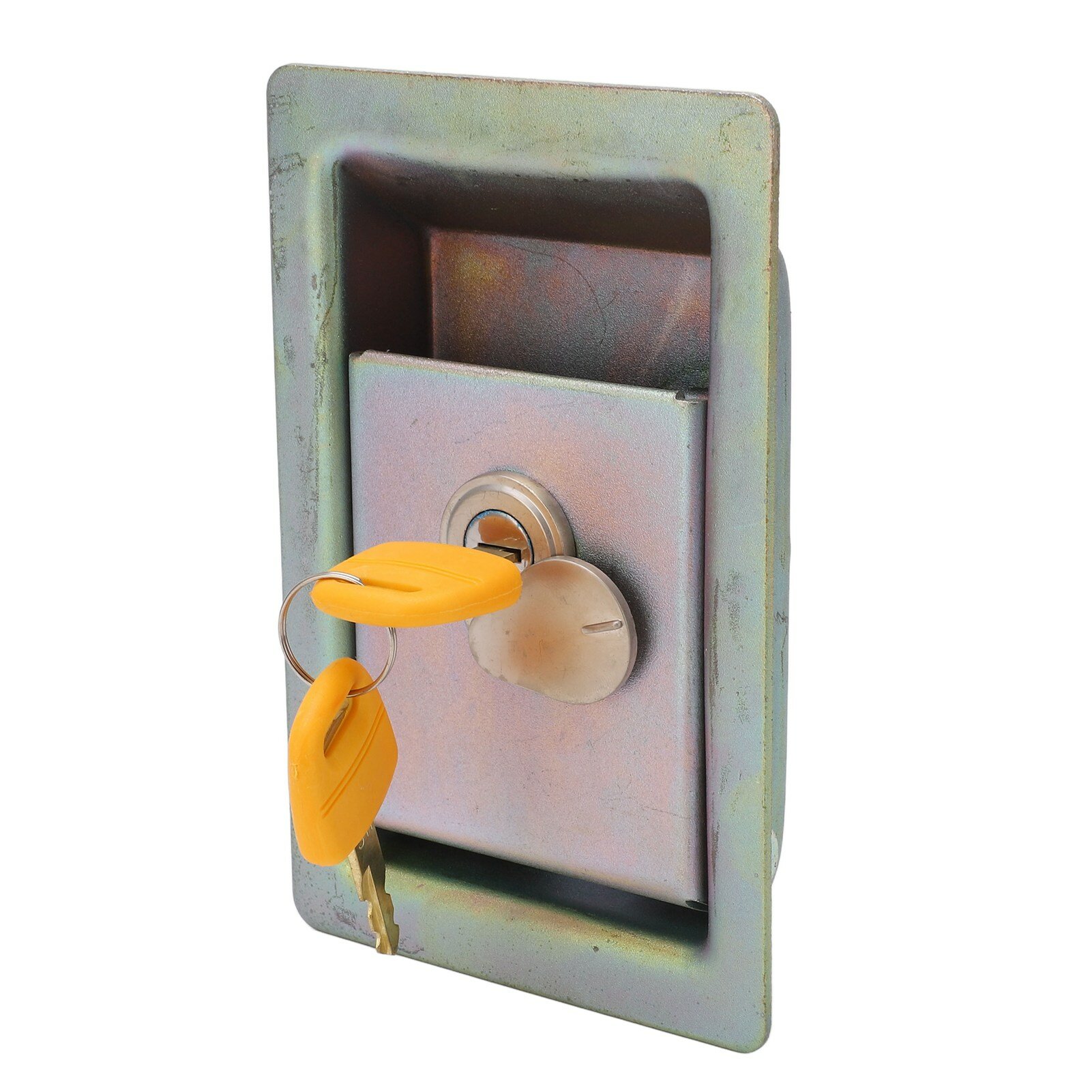 Замок боковой крышки гидравлической двери экскаватора SH200 SH120, алюминиевый сплав.