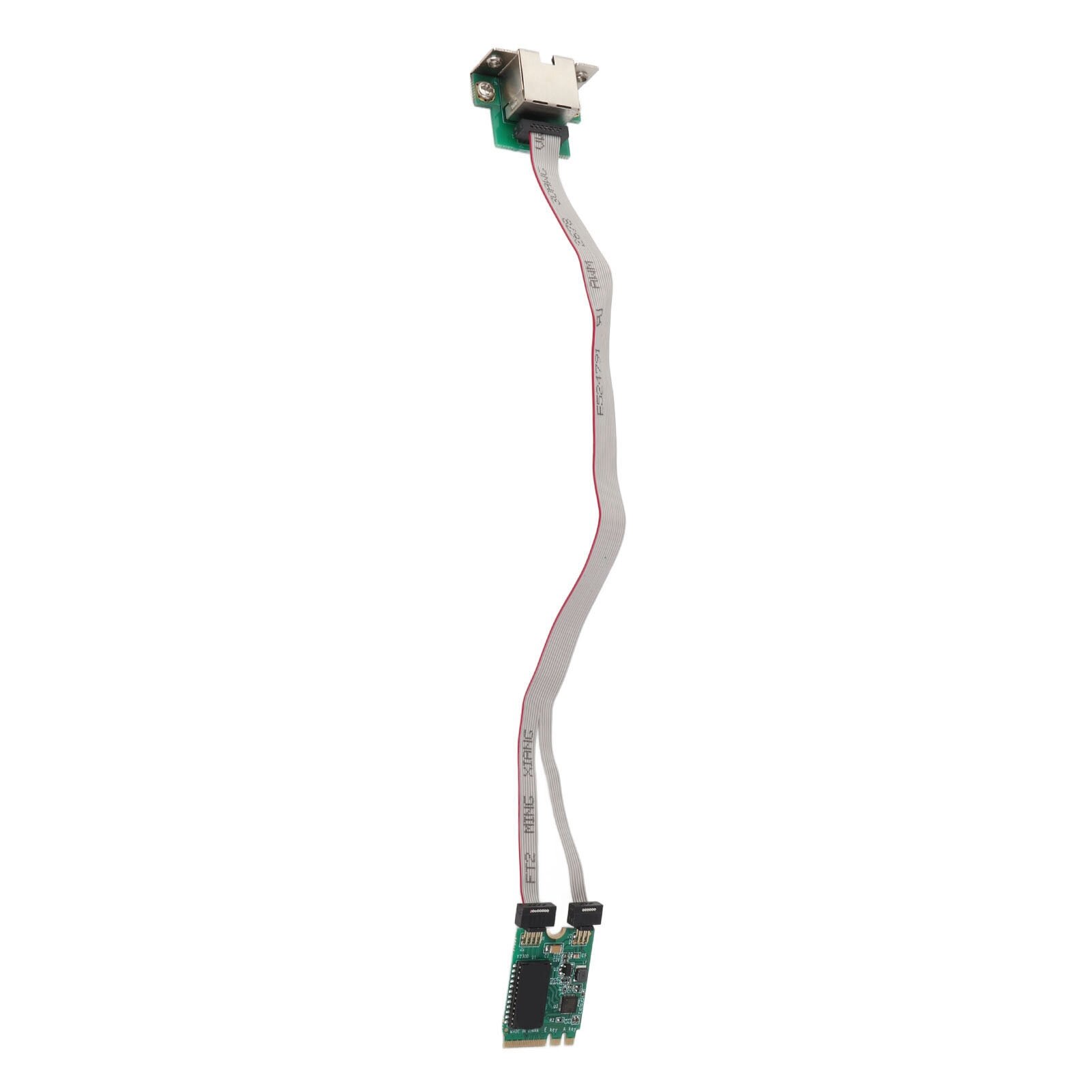 Сетевая карта Ethernet M.2 RTL8111F 1G/100M Multi Gigabit для Win 7 8 10 11 для Linux, передача 2.5G/1000/100Mbps, чипсет RTL8111H, порт 1x2.5G RJ45, поддержка IEEE802.3u IEEE802.3ab IEEE802.3bz, температура 0-60℃