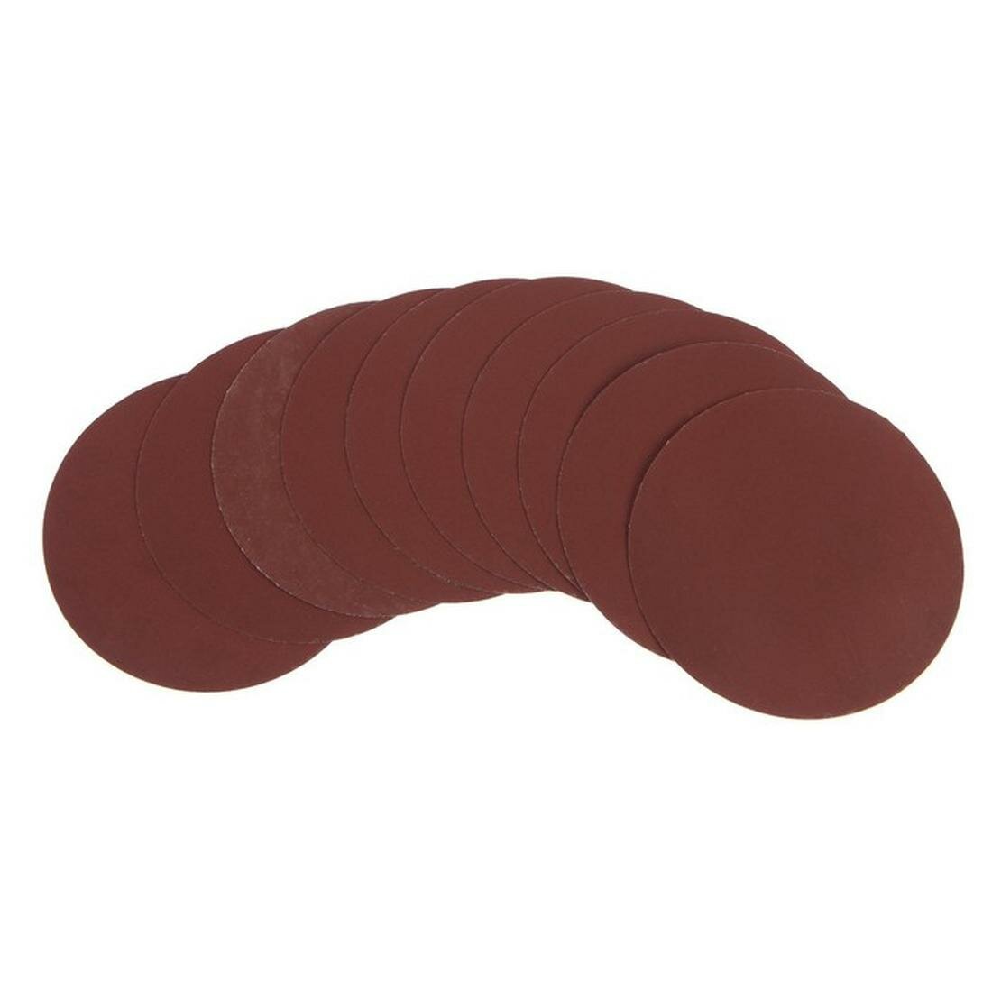 Круг абразивный шлифовальный под "липучку" тундра, 125 мм, Р800, 10 шт.