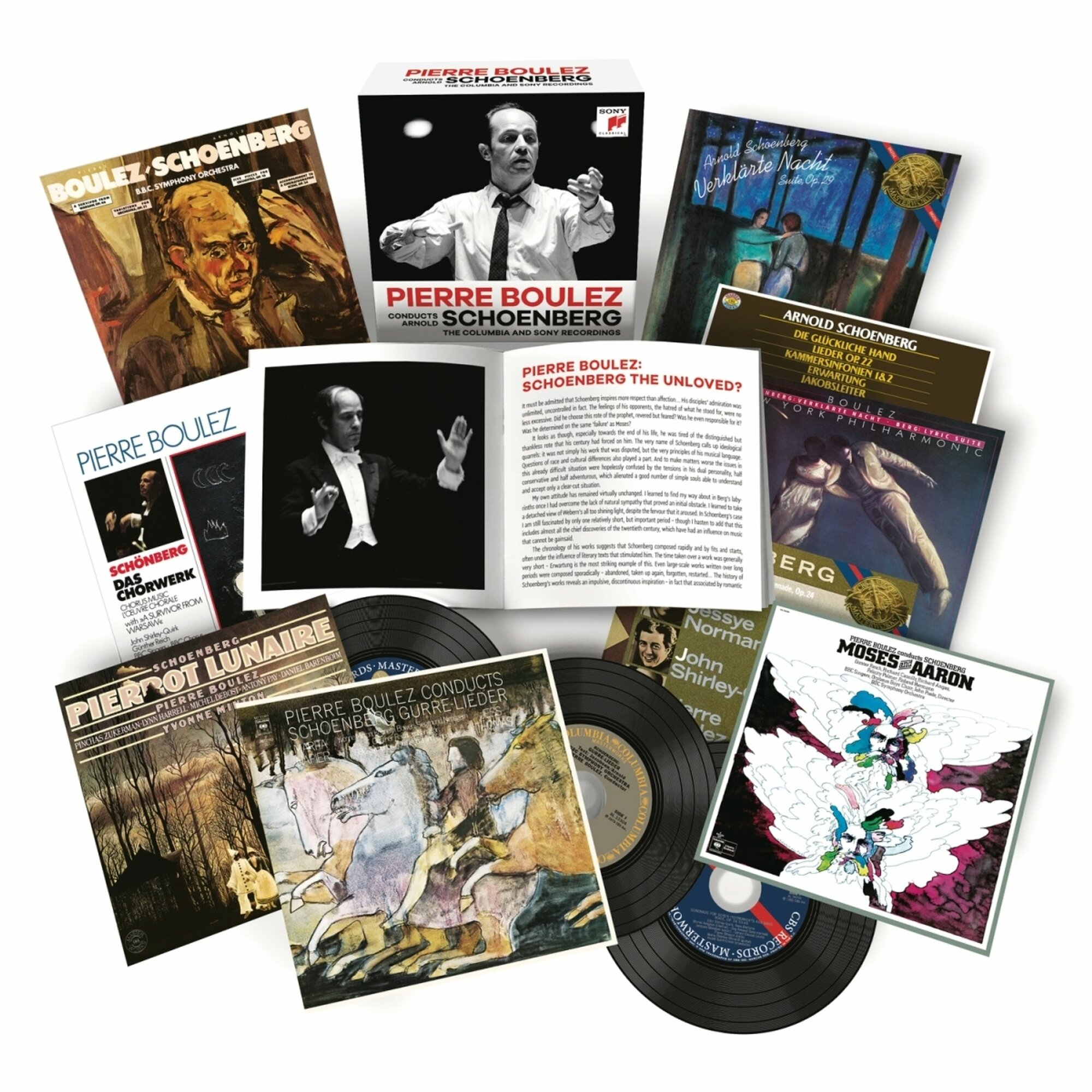 Диск Arnold Sch nberg (1874-1951) - Pierre Boulez conducts Arnold Sch nberg - The Essential Recordings (1 CD)