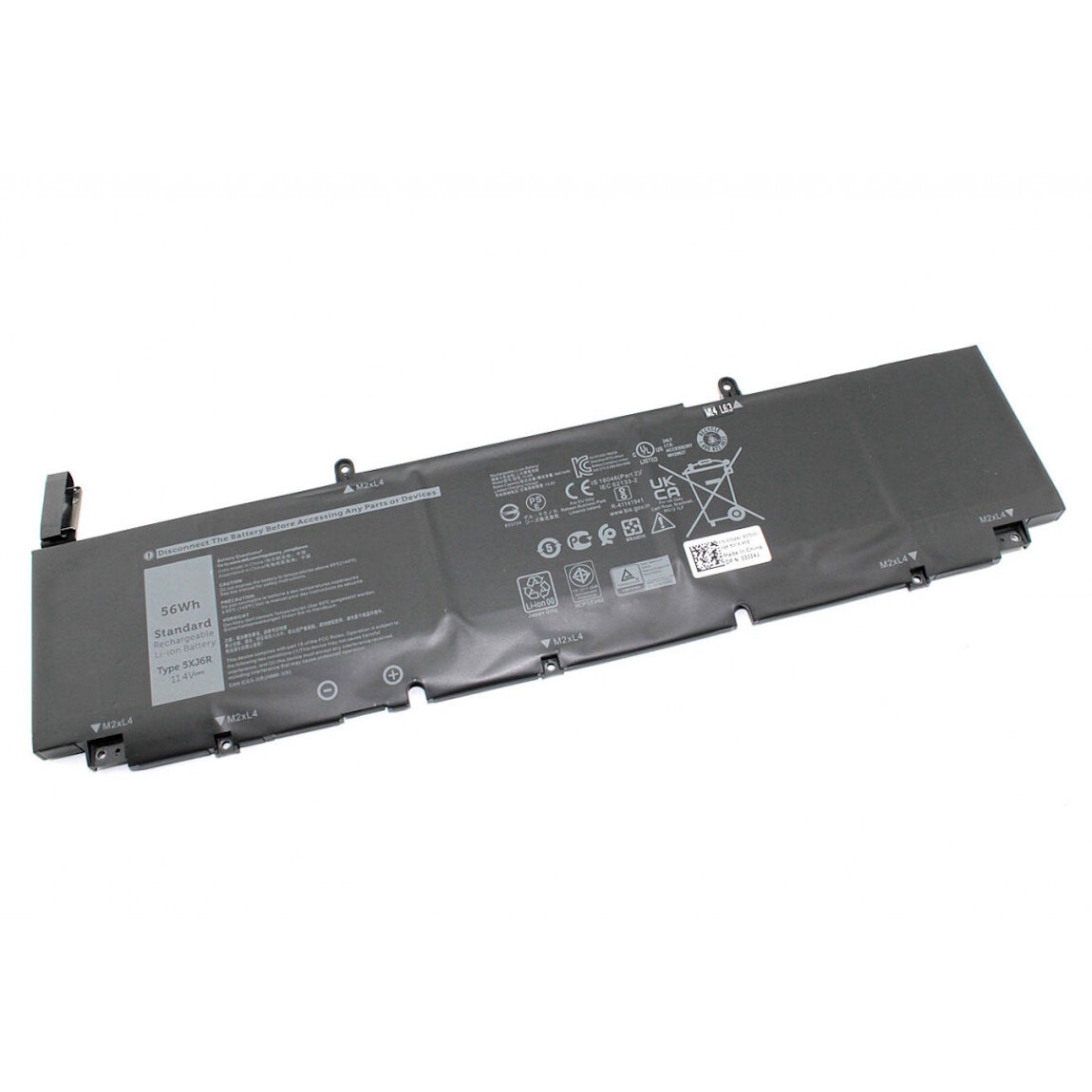 Аккумулятор для Dell (5XJ6R) Precision 5750, 56Wh, 4667mAh, 11.4V
