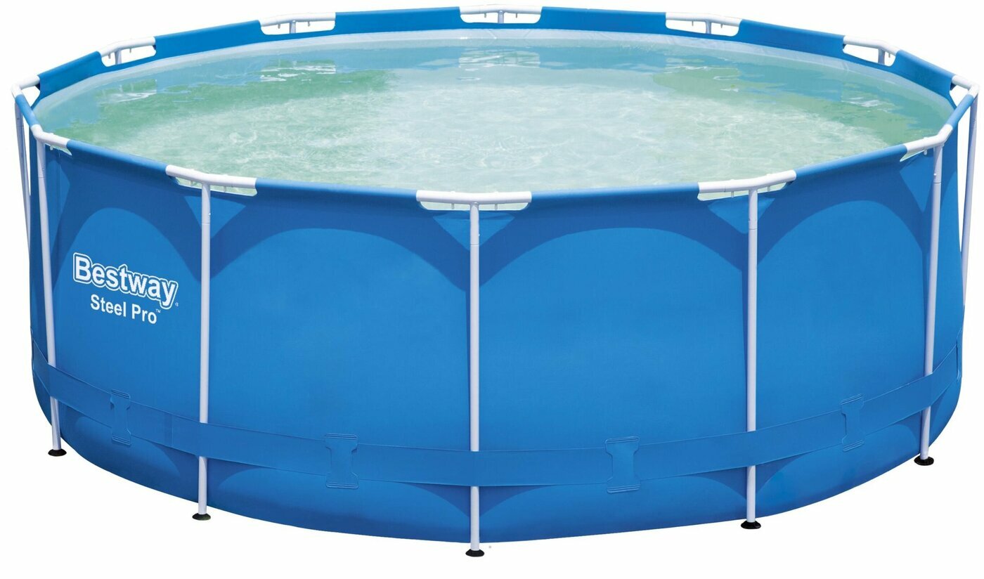 Каркасный круглый бассейн Bestway 366х122 см c фильтром, и лестницей