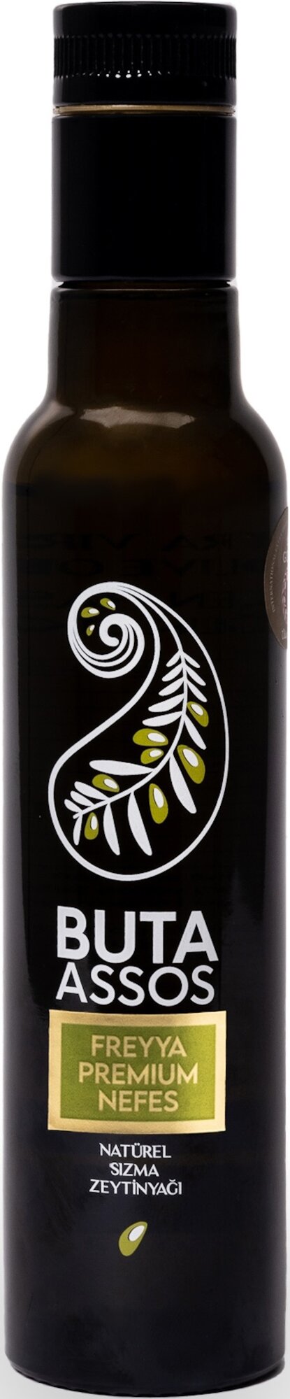 Оливковое масло BUTA ASSOS, FREYYAA PREMIUM NEFES, раннего сбора, Extra Virgin, ст/б, 250 мл
