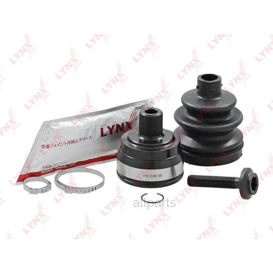 LYNXAUTO CO2802 ШРУС наружный к-кт! ABS, 23693\ Audi A4 1.8T/2.0 00>