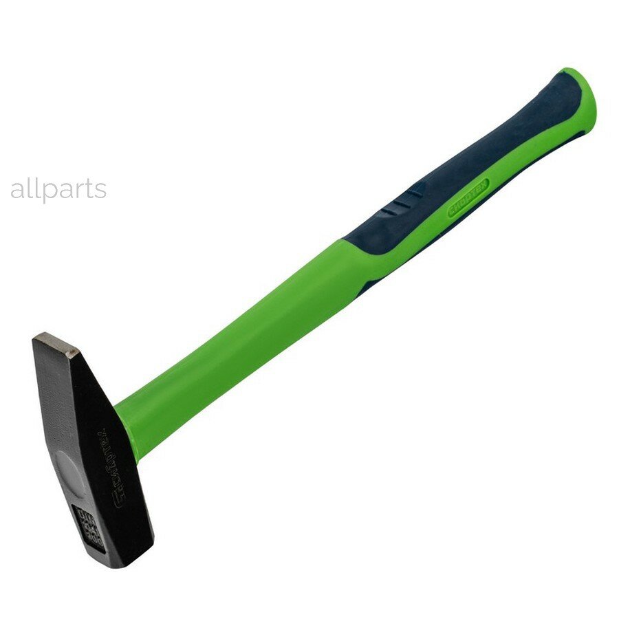 СИБРТЕХ 10319 Молоток слесарный, 300 г, фиберглассовая обрезиненная рукоятка СИБРТЕХ 10319