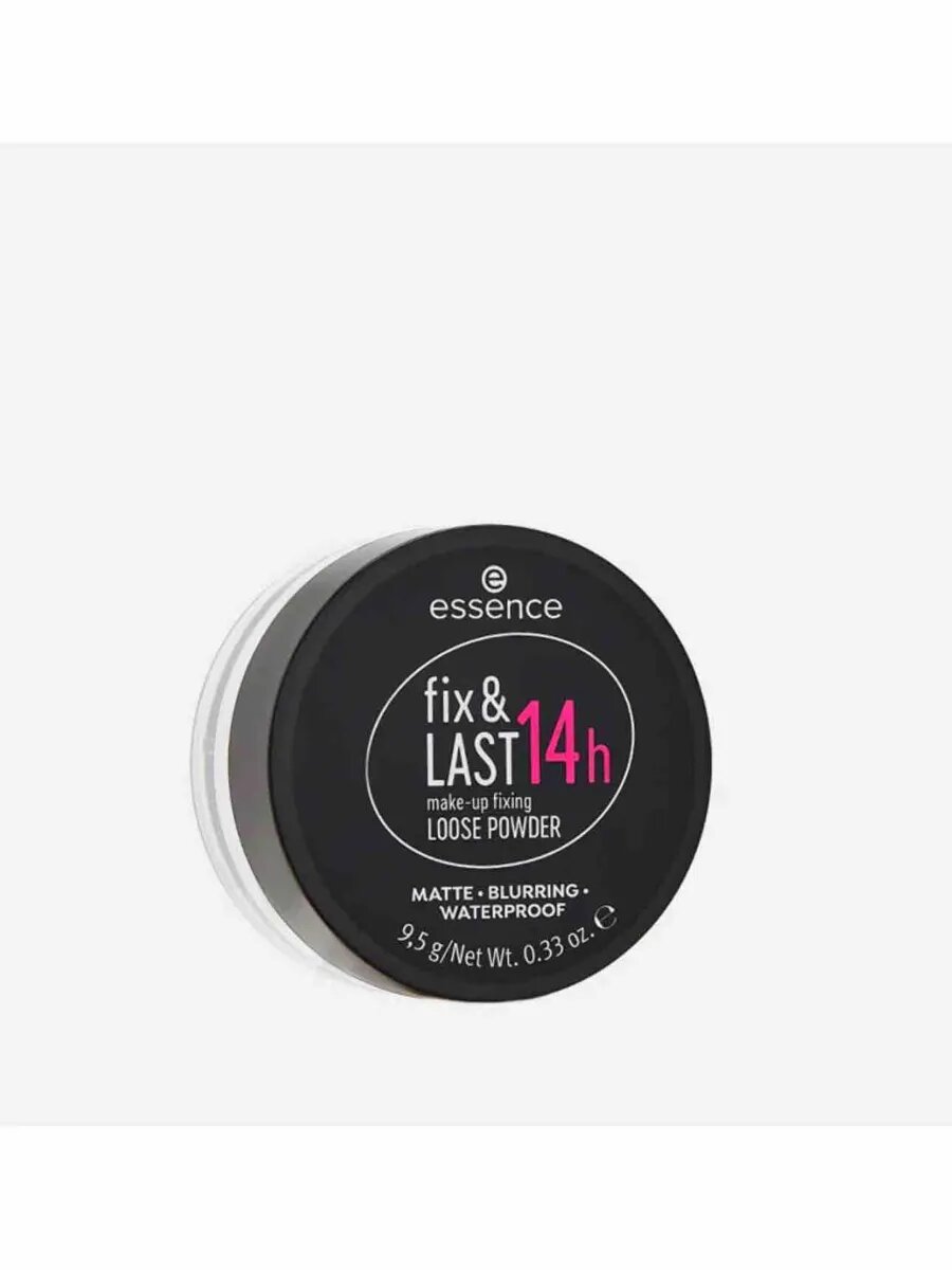 Пудра Essence Fix & Last 14H, водостойкая, рассыпчатая, матовая