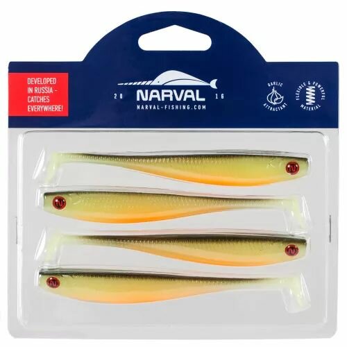 Силиконовая приманка Narval Skinny 12см. #049 4шт.
