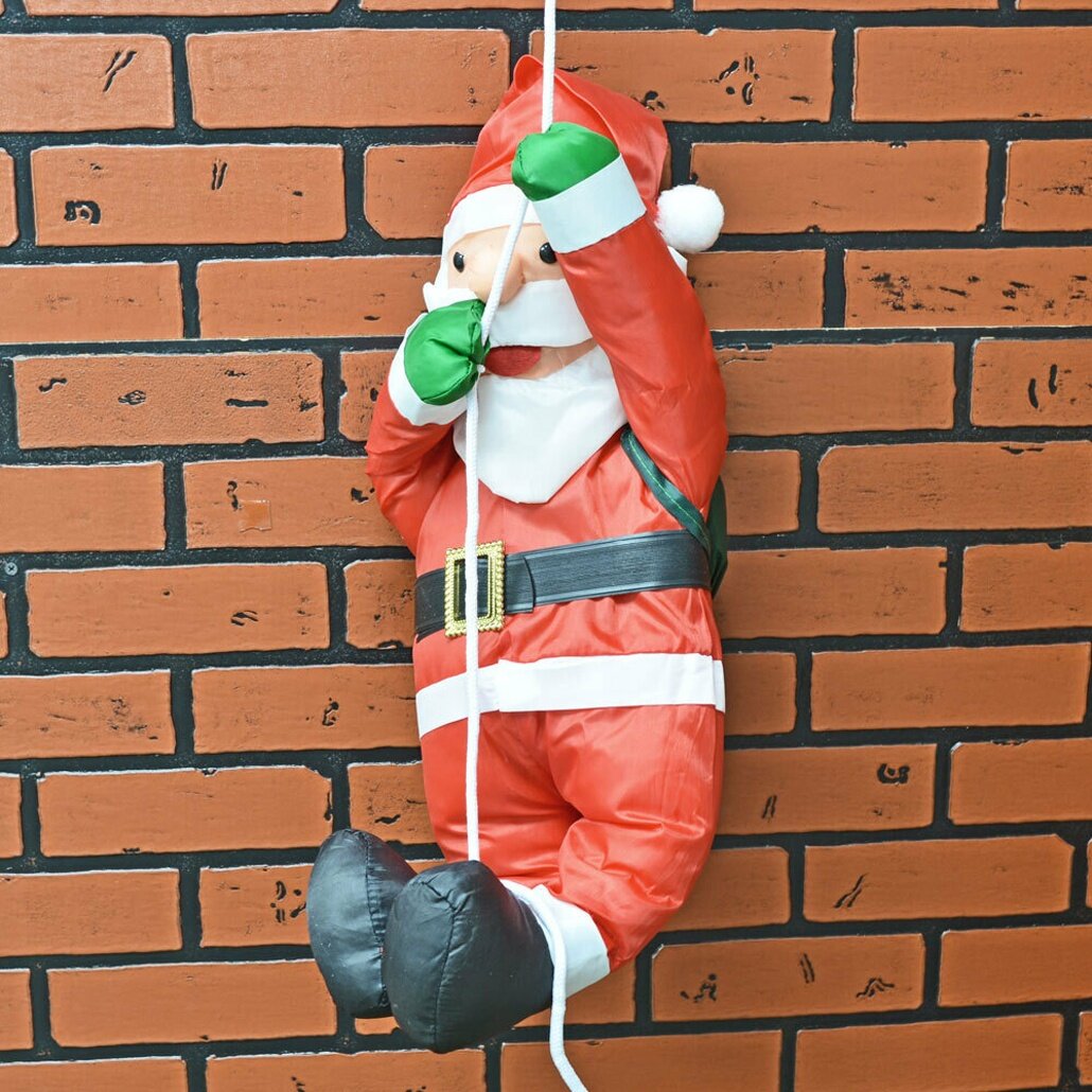 Украшение для дома и улицы 'Дед Мороз - Санта' 60см, ПВХ, яркое