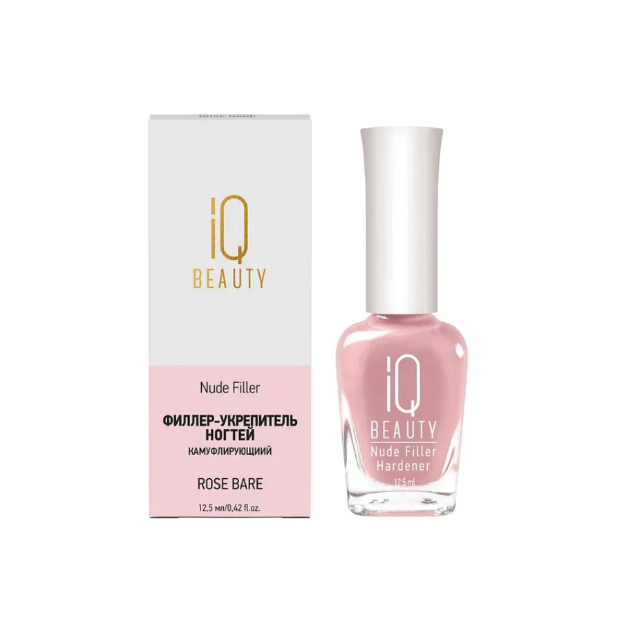 IQ Beauty, Камуфлирующий филлер-укрепитель Nude Filler, Rose Bare, 12,5 мл