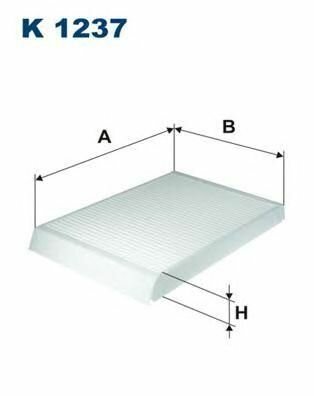 Filtron фильтр салонный k1237