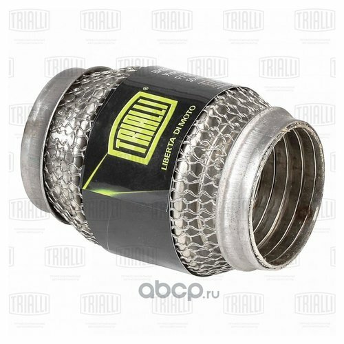 Виброкомпенсатор вых. трубы (Гофра) 50x100 Hydra/Wire Mesh (нерж. сталь) TRIALLI FT 0010 Trialli FT0010