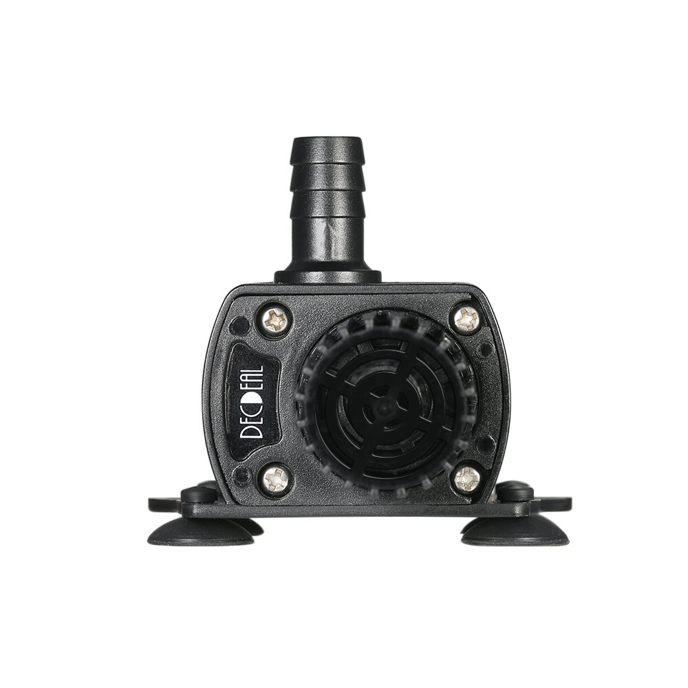 Мини-бесщеточный водяной насос постоянного тока 12 В, 10 Вт, 400 л/ч, 400 см, ультра-тихий погружной насос 5,5*2,1 мм, водонепроницаемый циркуляционный фонтанный насос для аквариума