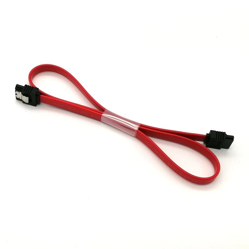 Angitu 6 Гбит SATA 7-контактный кабель для передачи данных 180 градусов последовательный HDD жесткий диск прямой Sata III с блокировкой и фиксацией