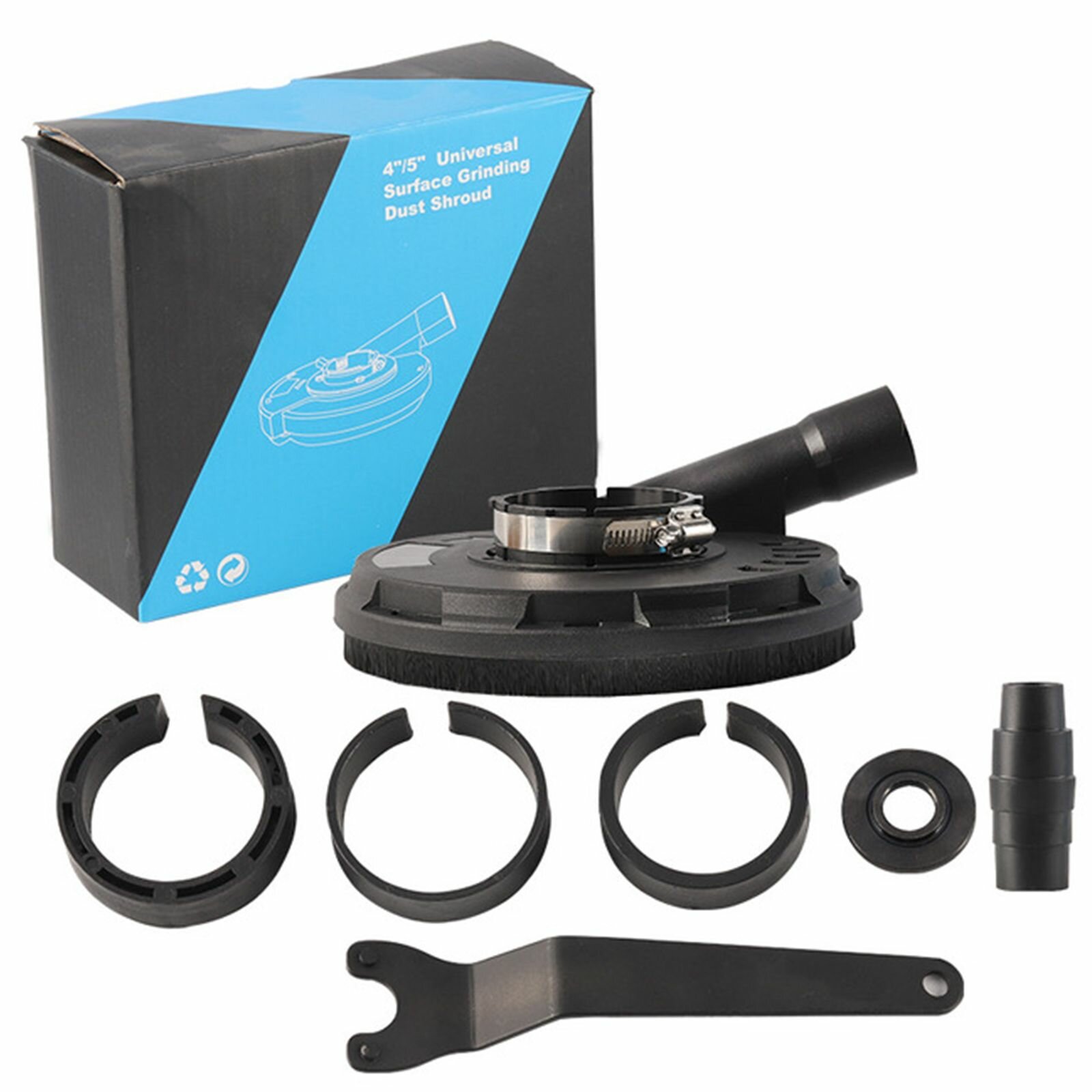 Чехол для угловой шлифовальной машины, черный, 5 дюймов