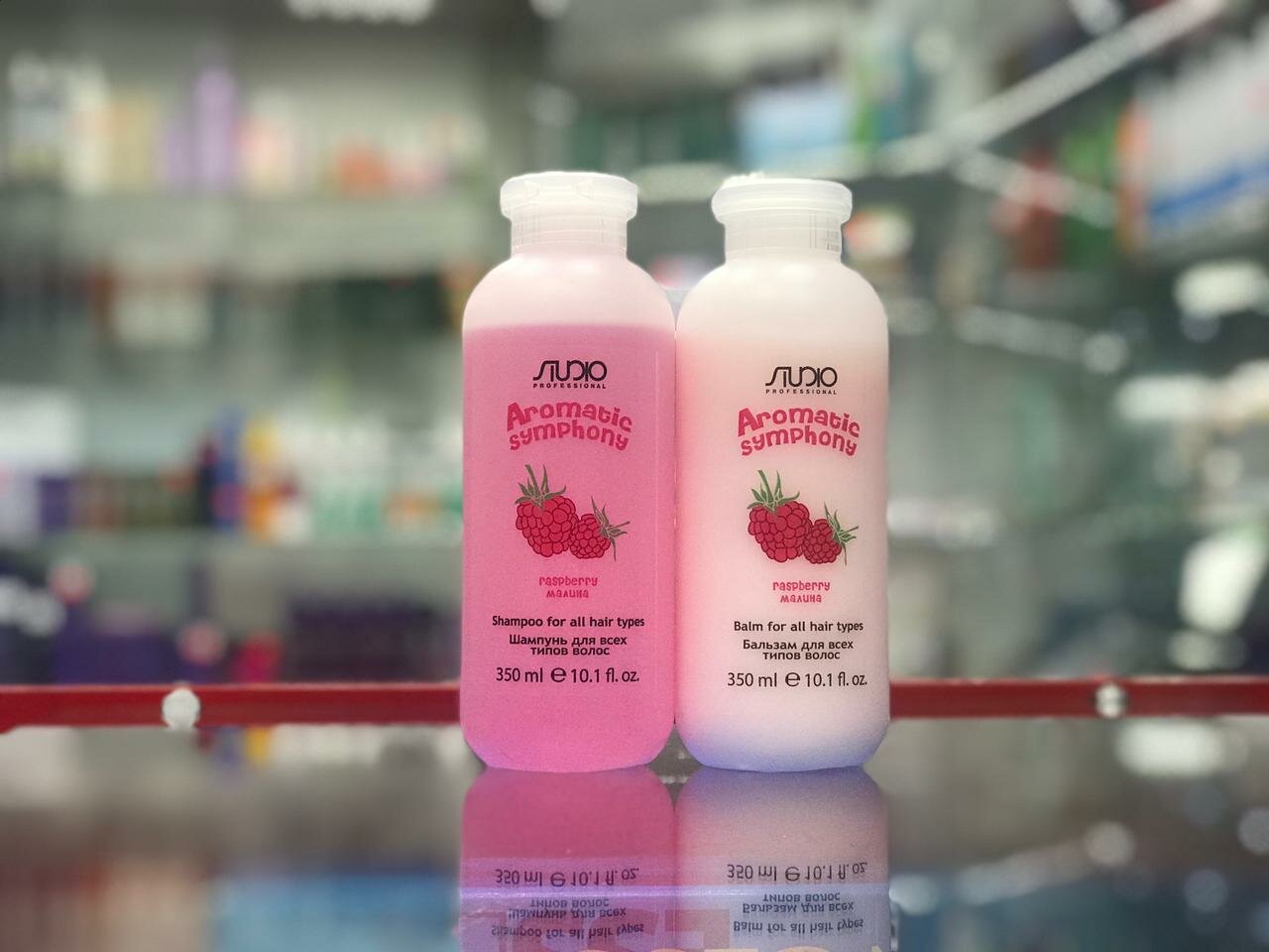 Набор Aromatic Symphony "Малина" Шампунь 350 мл и Бальзам 350 мл Kapous Studio