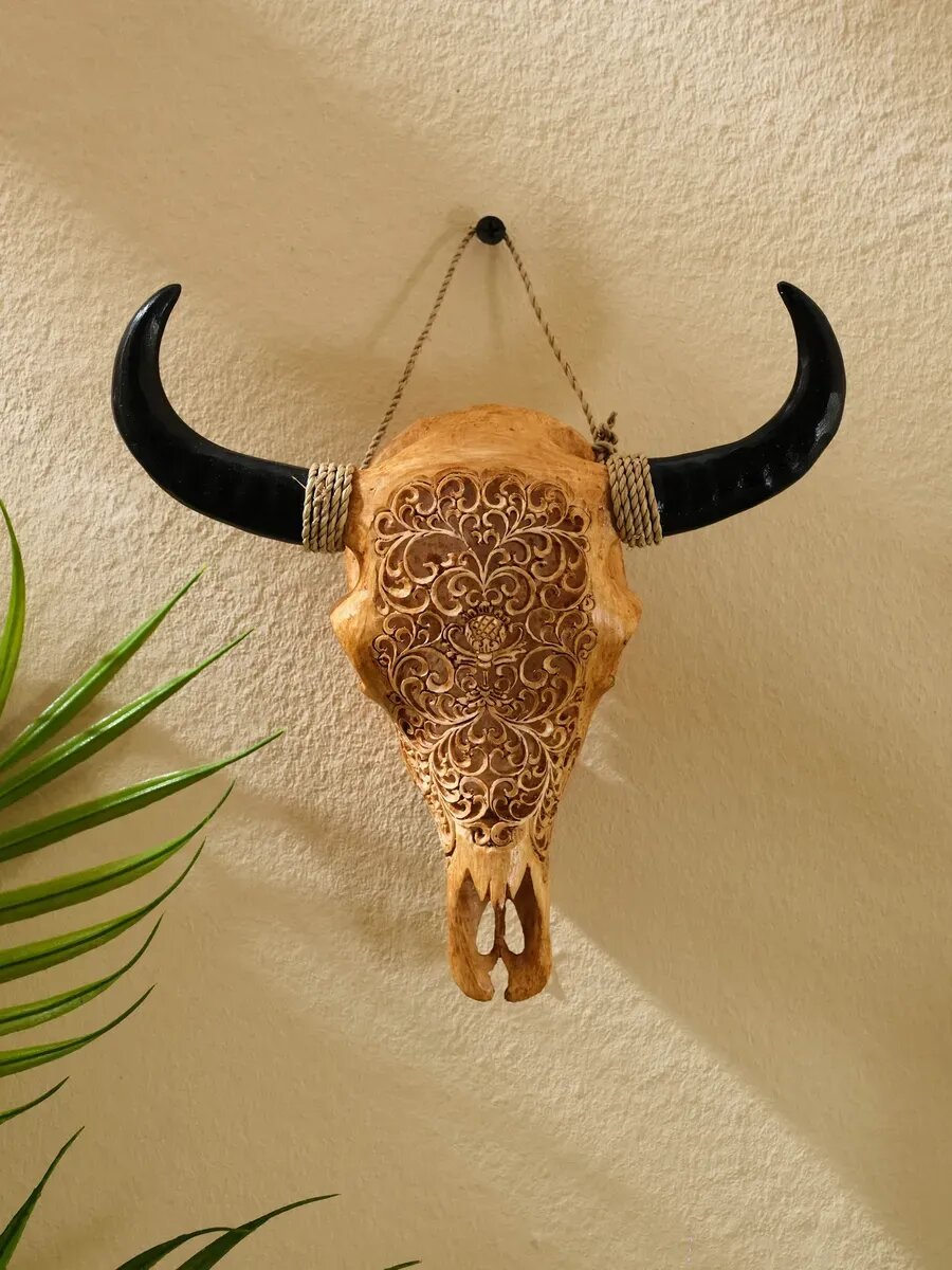 Декор на стену Череп буйвола