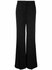 Брюки буткат Stella McCartney bootcut, размер 40, черный