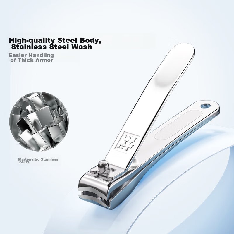 ZWILLING German Anti-Splash Nail Clipper, Large Imported Nail Scissors, Household Stainless Steel Toenail Clippers, Gift, Self-Operated