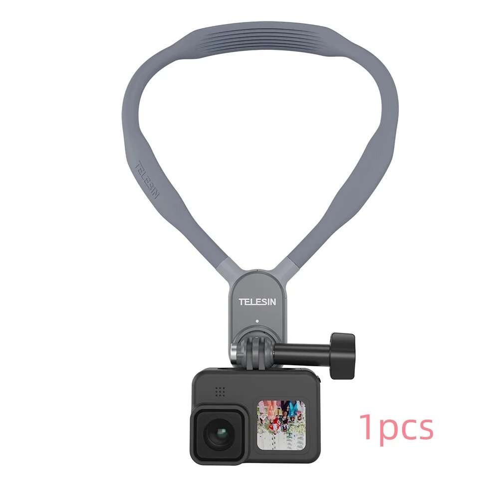 TELESIN Магнитное силиконовое крепление на шею для GoPro 1 pcs with box