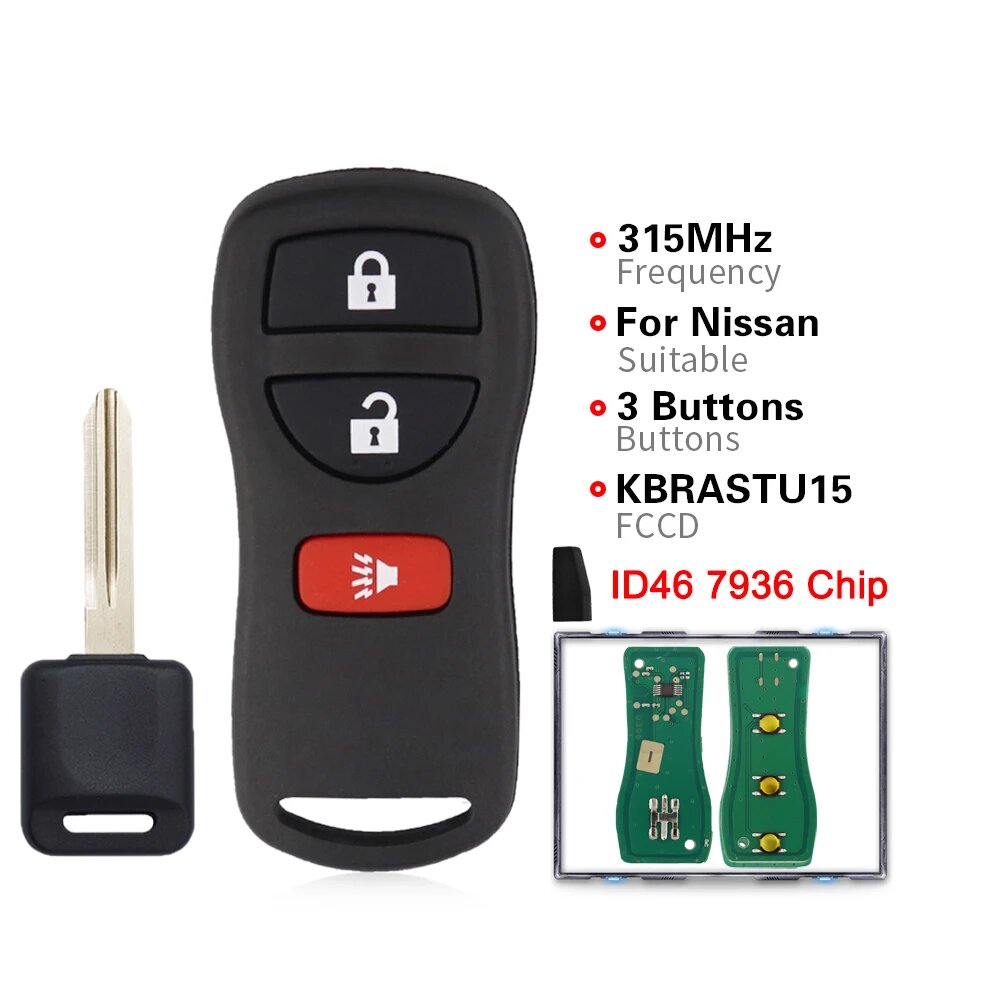 3 BT With Key ID46, 315MHz Nissan/Infiniti Автоключ