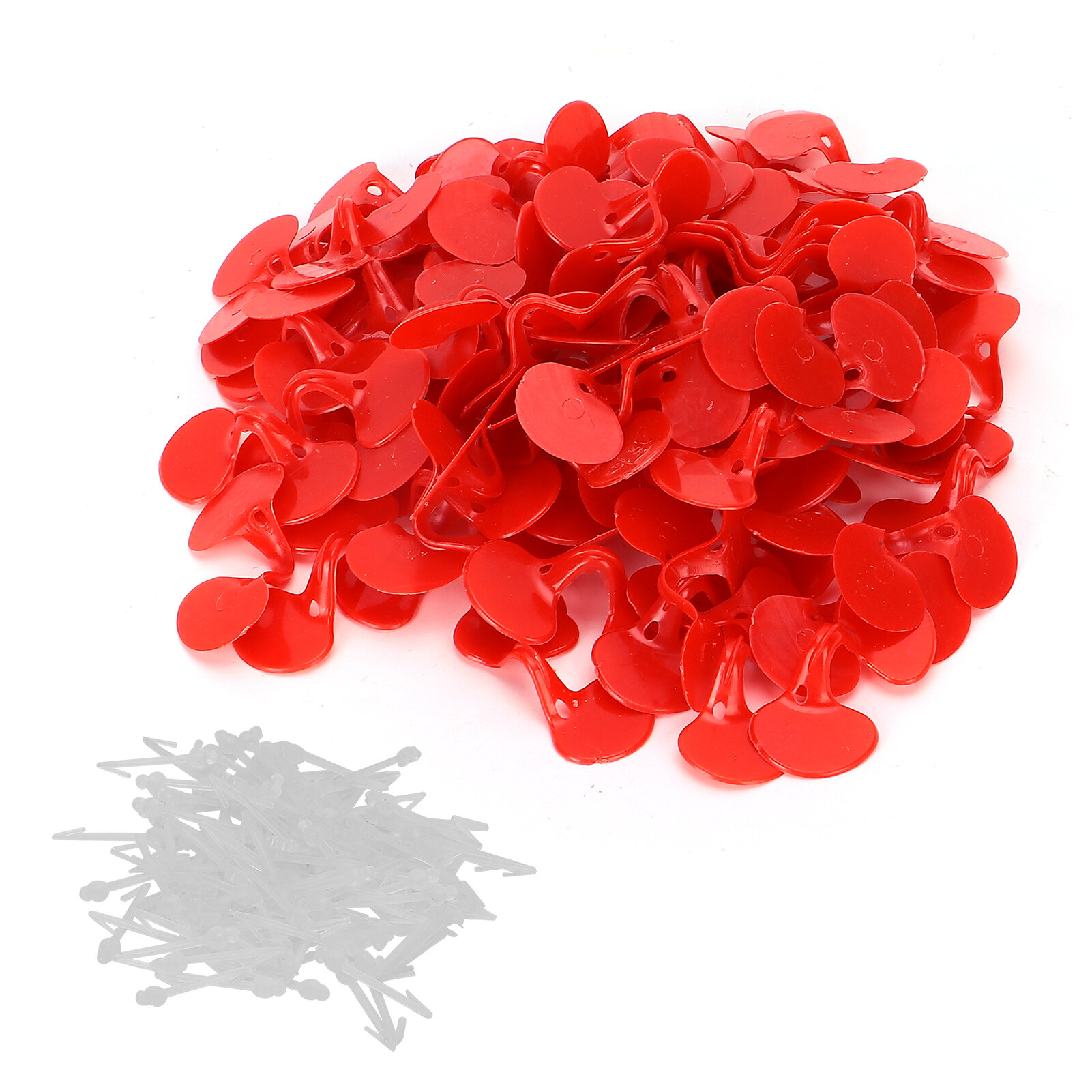 100 шт. наглазники для кур, против расклева, с шипами, однорядные