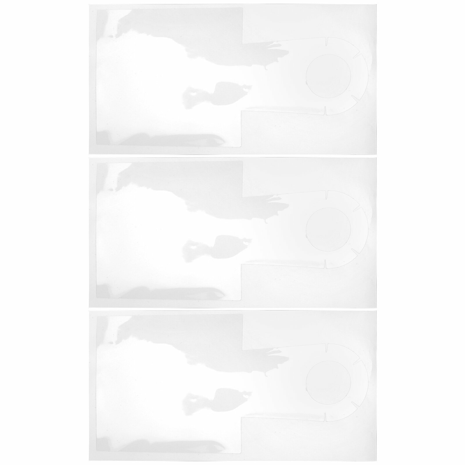 2 шт./пакет Защитная пленка для шатунов велосипеда, прозрачные наклейки для горного велосипеда, защитная пленка типа C