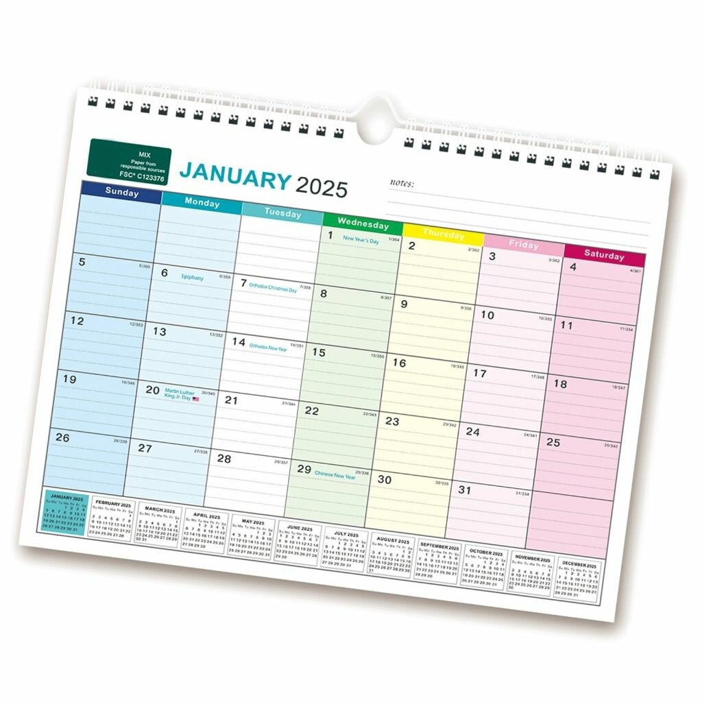 Календарь на 2025 год