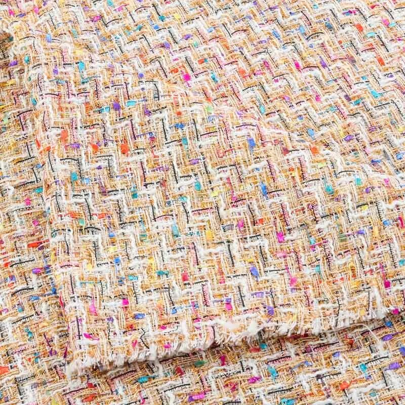 Твидовая ткань, в клетку, в полоску, 0.5 х 1.5 м, разные цвета, C 4, 0.5mX1.5m