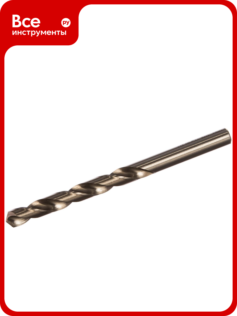Сверло, HSS-G, по металлу HSS-G DIN 338 (10х133х87 мм) Ruko 214100, предназначено, обработки