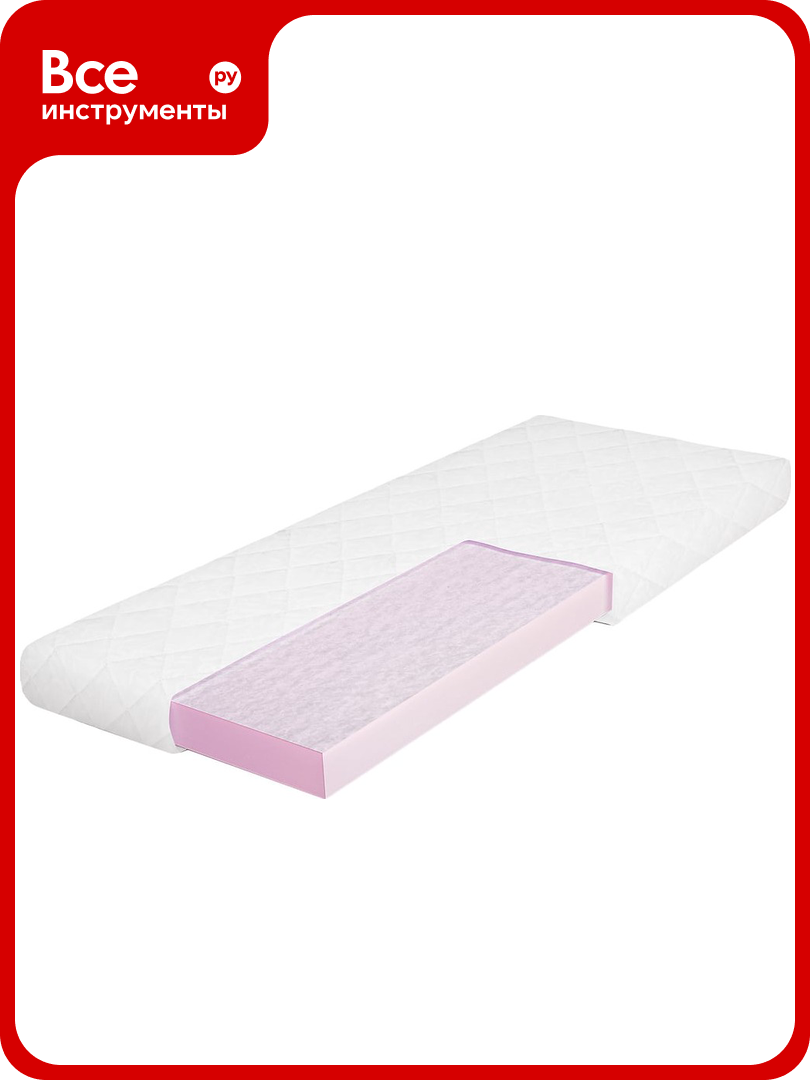 Матрас ООО Шветекс "Эко Комфорт" 190x70 ЭКО-1, 90 кг, 10 см
