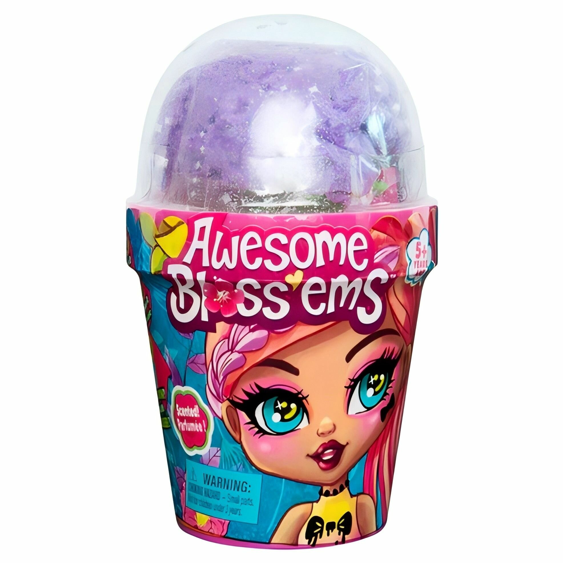 Spin Master Awesome Bloss'ems 6054561 Toy / Детская игрушка-кукла в виде бутона цветка с цветочным горшком, семенами и милой куклой, подходит для детей от 5 лет и старше