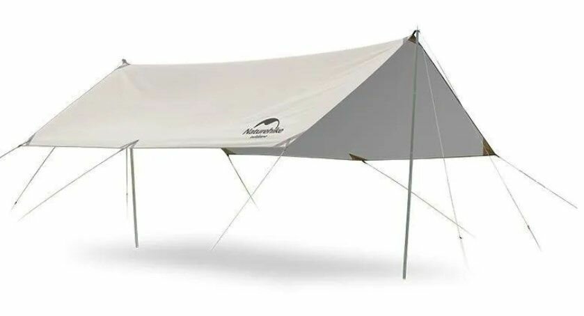 Тент кемпинговый Naturehike 3Х5 м, серебристый