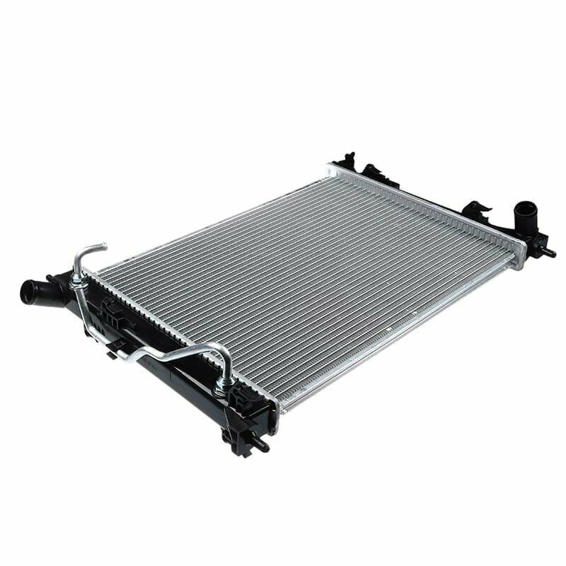 Радиатор системы охлаждения для Hyundai Solaris, Kia Rio III (2010-) с АКПП (25310-1R050), WONDERFUL