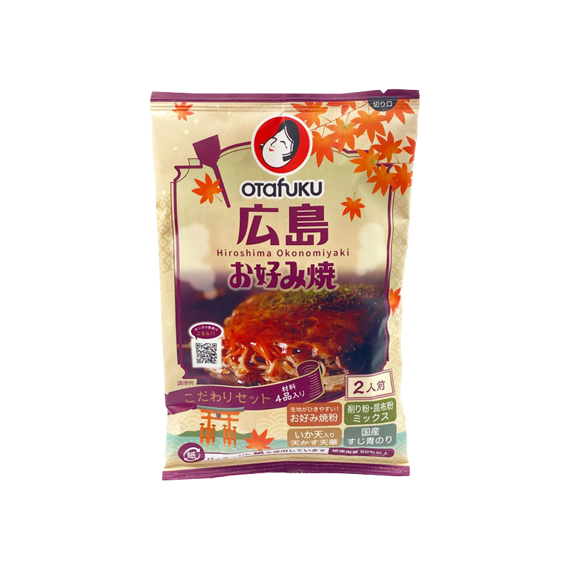 Набор для приготовления окономияки Otafuku в стиле Хиросима на две порции (без соуса) 103 г, Япония
