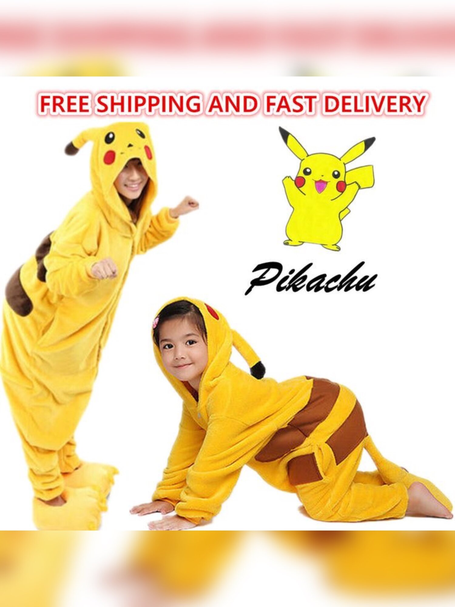 Кигуруми Пикачу Пижама