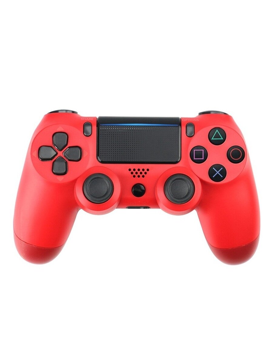 Беспроводный геймпад MyPads Dualshock 4 для Sony PlayStation 4 / ПК / смартфона / Красный