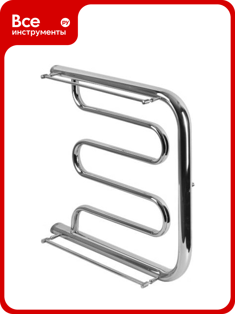 Полотенцесушитель INDIGO Фокстрот Standart с полочкой 1", 50/40 УТ000023996, 5 л